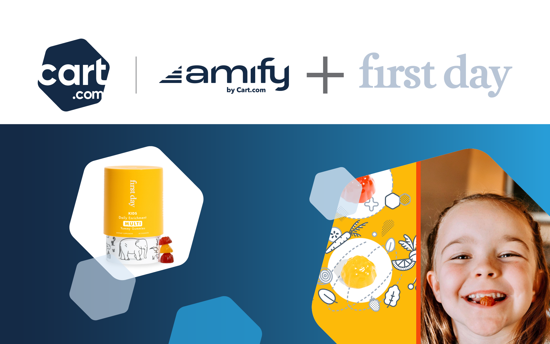 Case Study | First day partners with Cart.com to launch on Amazon